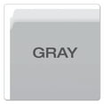 Pendaflex 152-GRA Two-Tone File Folders, Straight Cut, Top Tab, Letter ...