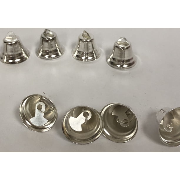 Charmed Silver Small Metal Liberty Bells Christmas Ornaments Craft ...