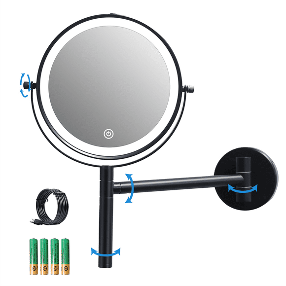 Wall Mounted Extendable Mirror