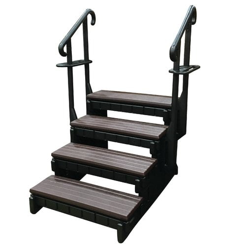 Leisure Accents Signature 4 Tread Spa Steps - Walmart.com