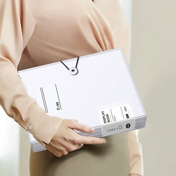 Carpeta de documentos A4 expandible de 30 bolsillos y 60 lados con ...