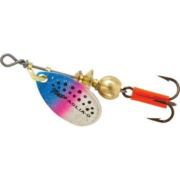 Mepps Musky Killer Inline Spinner, 3/4 oz Rainbow Trout - Walmart.com ...