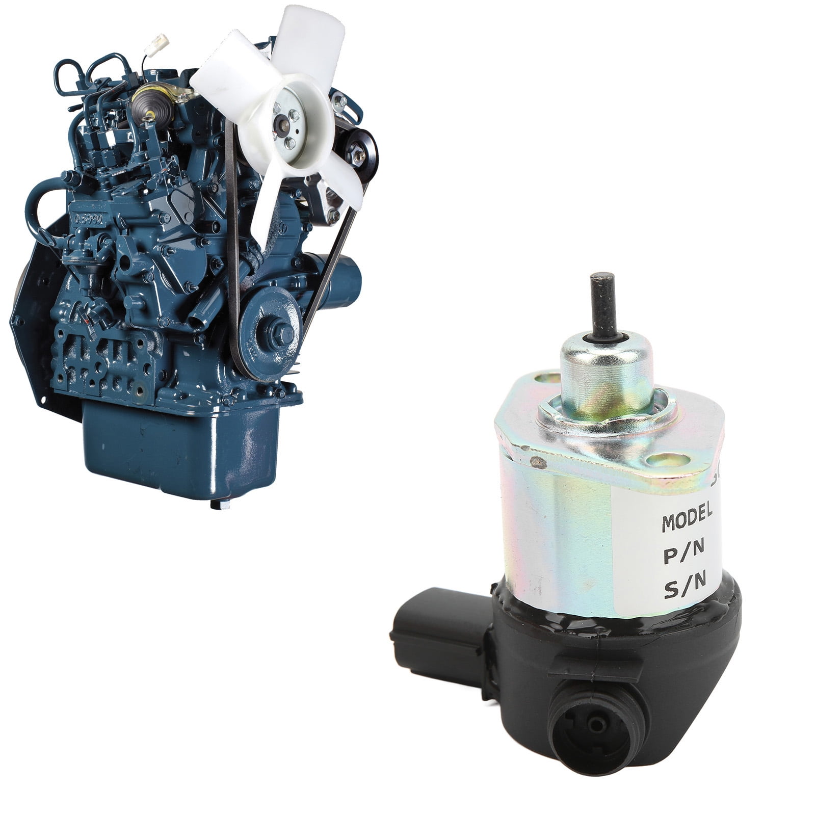 Solenoide de cierre de combustible resistente a impactos 17208-60015 ...