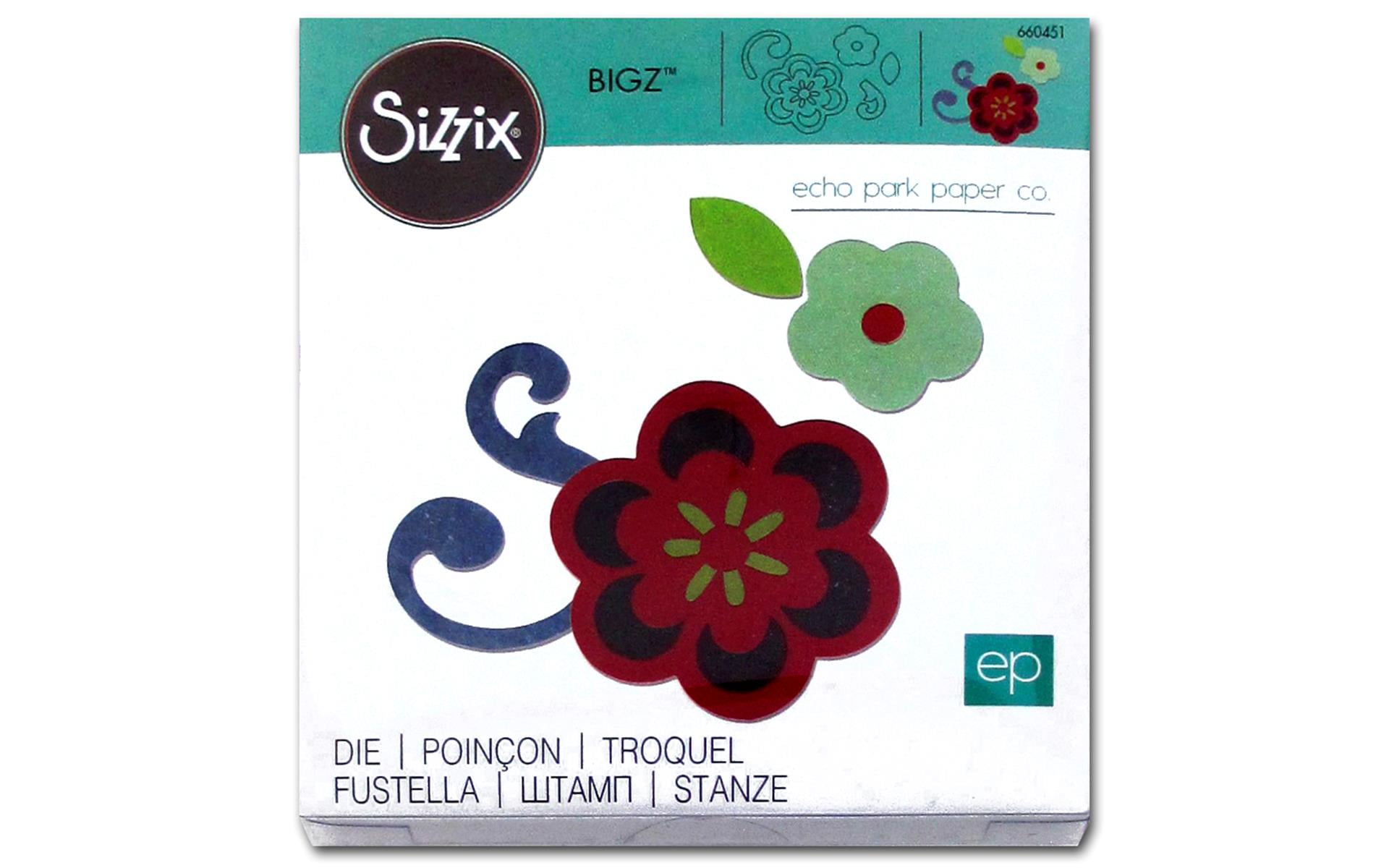 Sizzix Bigz Die Flower & Flourish - Walmart.com