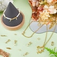 16Pcs 2 Styles Eco-Friendly Brass Watch Band Clasps Long-Lasting Plated ...