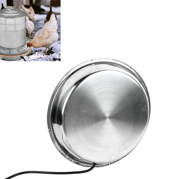 Poultry Waterer Heated Base Poultry Drinker Heated Base Poultry Drinker Heater Base Chicken Coop ...