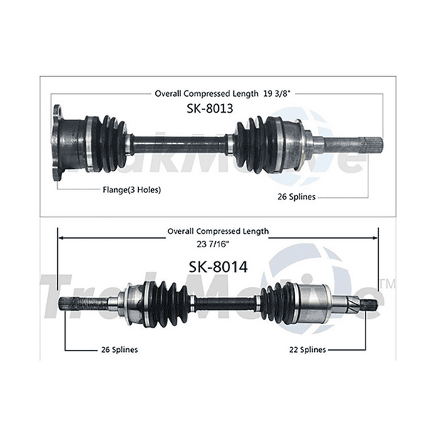Chevrolet Tracker Cv Axle Shaft