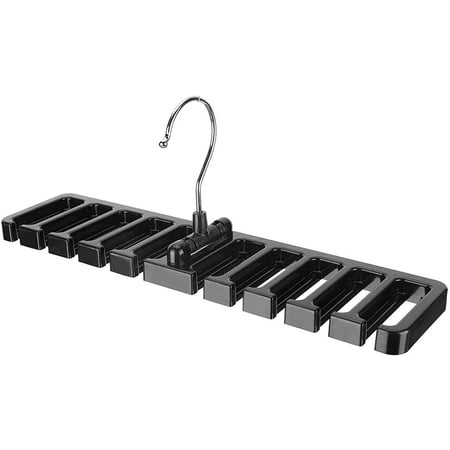 Tie Rack, Multilayer Ties Storage Organizer Tie Holder, Rotating Hook ...
