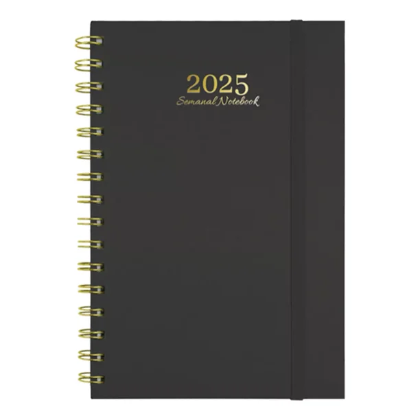 Agenda Semanal 2025 Notebook | Bodega Aurrera en línea