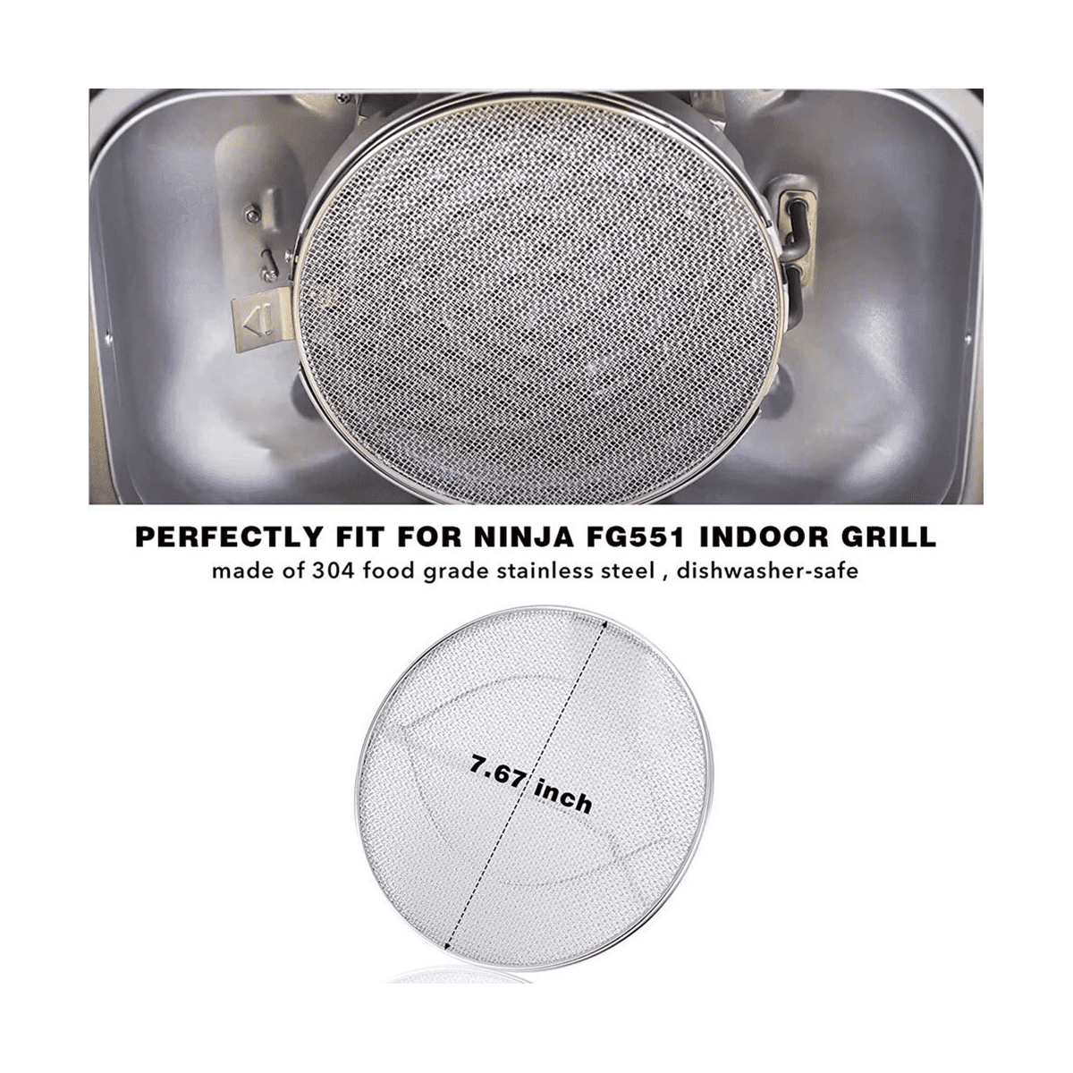 Click here for Unbranded Stainless Steel Splatter For Ninja Foodi... prices