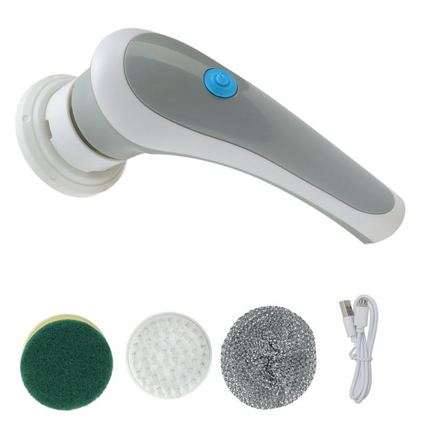 Electric Handheld Scrubber, 360 Degree Rotating Ergonomic Electric ...