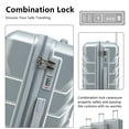 LHYY 20"/24"/28" 3 pcs/set in ABS Spinner Wheel Luggage,Matching Color ...