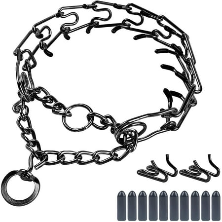 Dog Choke Collar for Large Dogs Prong Pinch Collar with Quick Release ...