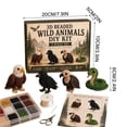 SUTWOEN Tiny 3D Beaded Animal Kit - Beaded Animal Kit with Colorful ...