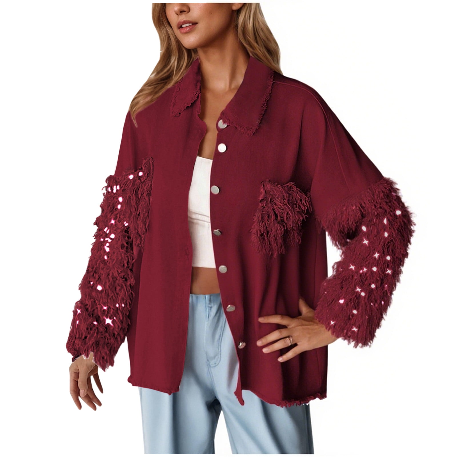 Click here for Egnmcr Long Sleeve Hoodless Casual Outwear & Jacke... prices