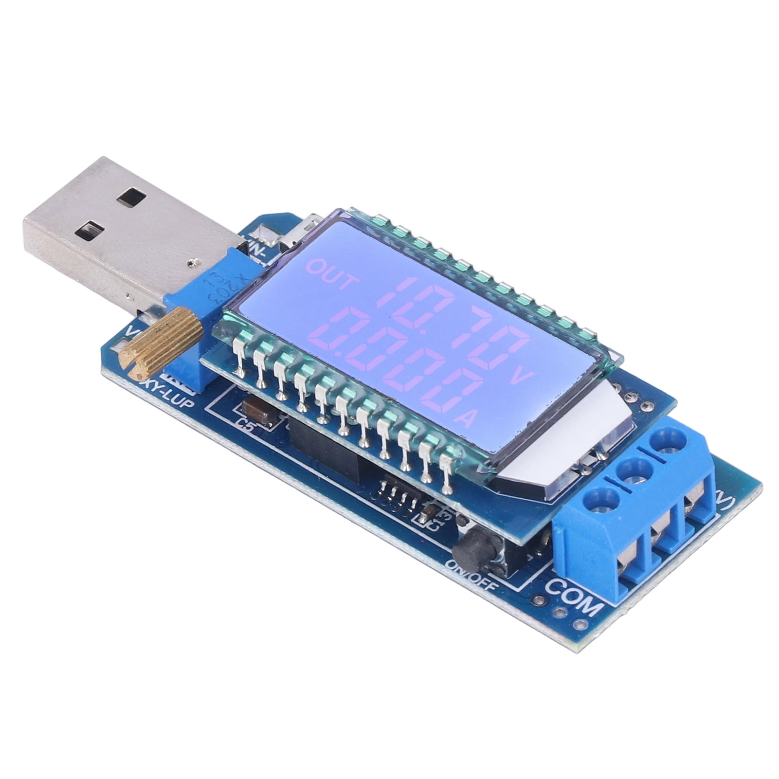 Boost Power Supply Module Voltage Regulator Converter 2 Display For Debugging Instrumentation