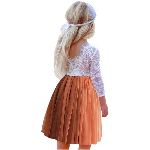 2Bunnies girl Rose Lace Back A-Line Straight Tutu Tulle Party Flower ...