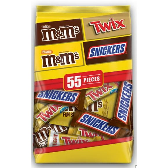 Candy Bars Variety Pack Full Size