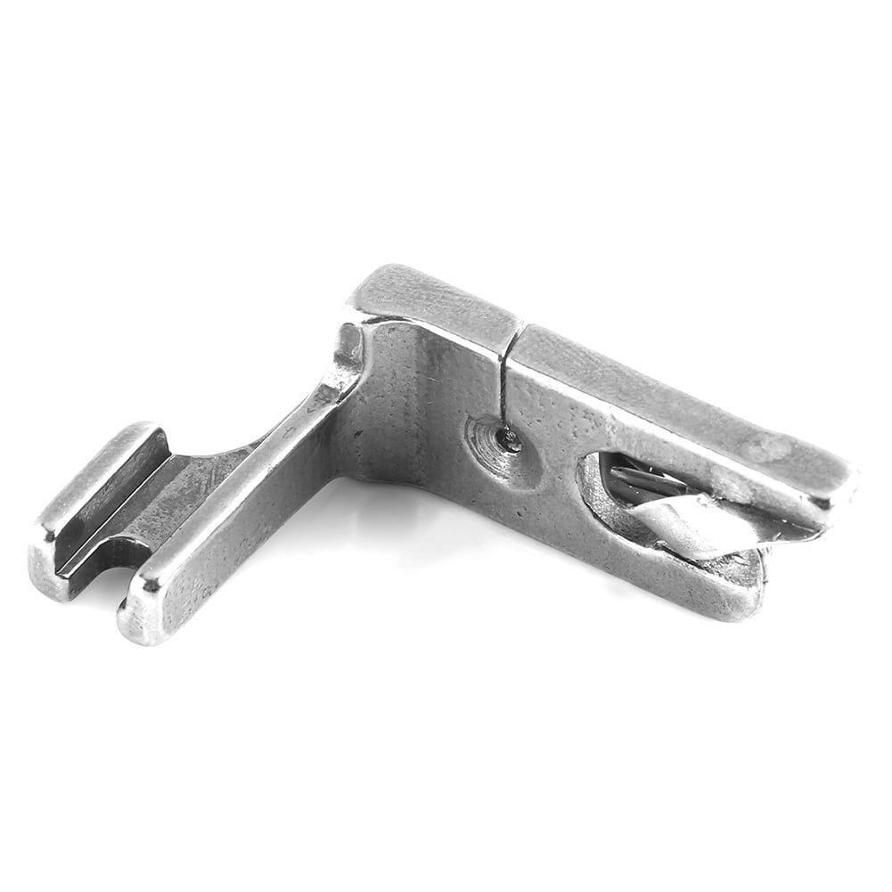 Universal Industrial Single needle Fat Bed Sewing Machine Rolled Hem ...