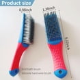 2 Pcs Bird Bath Cleaning Brushes, Hard Steel Bristle Rust Stain Remover ...