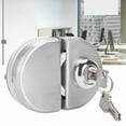 Mavis Laven 10‑12mm Thickness Glass Door Stainless Steel Lock Push ...