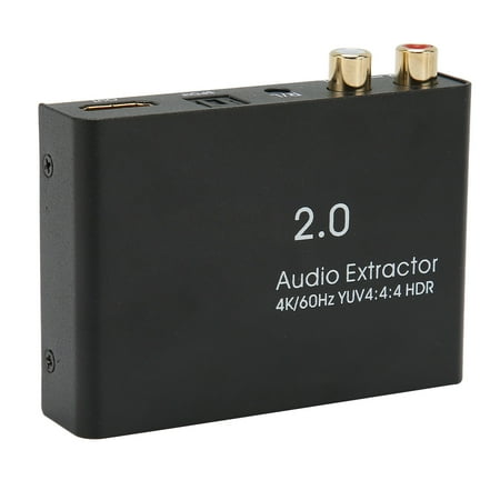 HD Multimedia Interface Sound Extractor, 3 Sound Output Modes Stereo ...