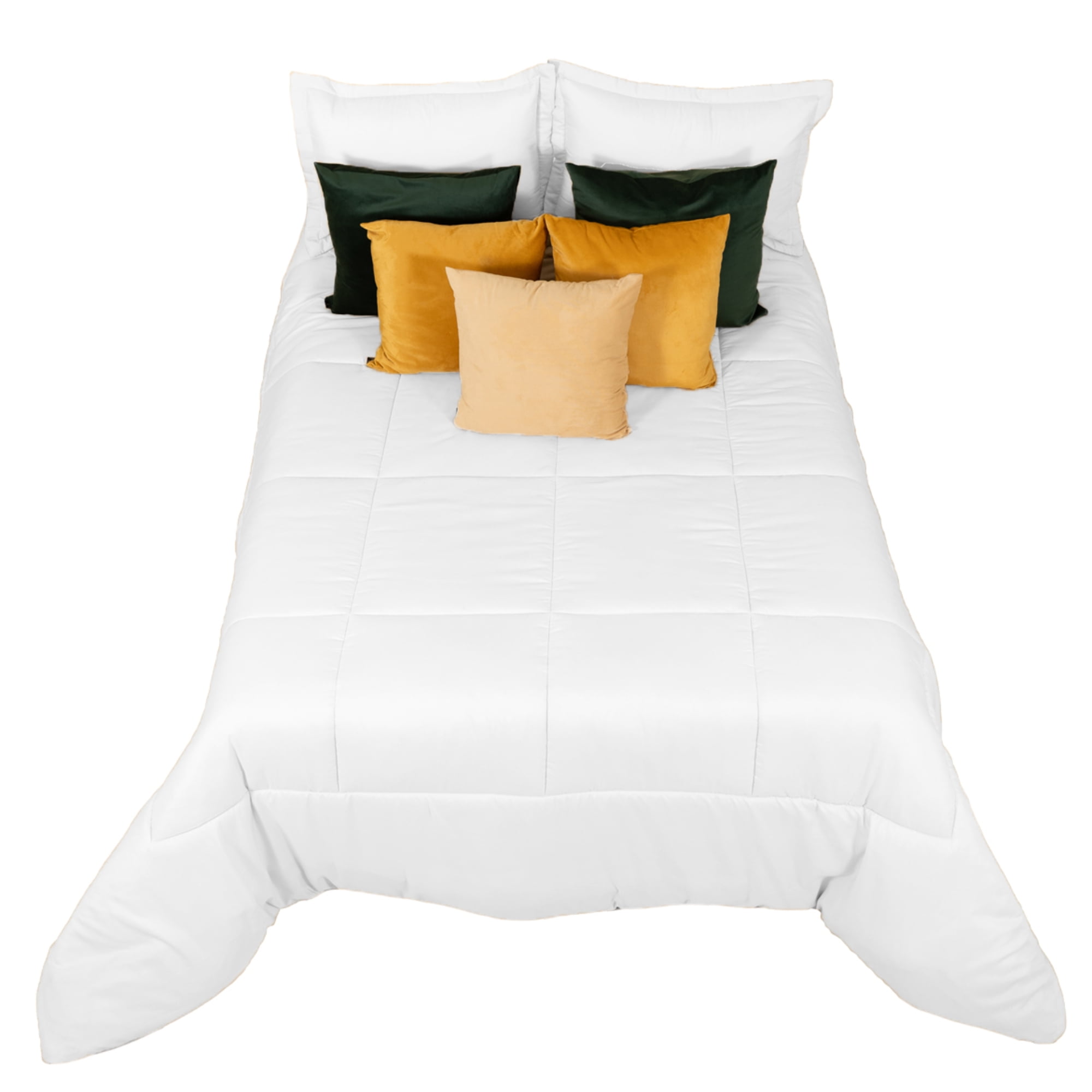 Edredón Duvet Santorini Matrimonial Blanco Castelog E0193 | Walmart en ...