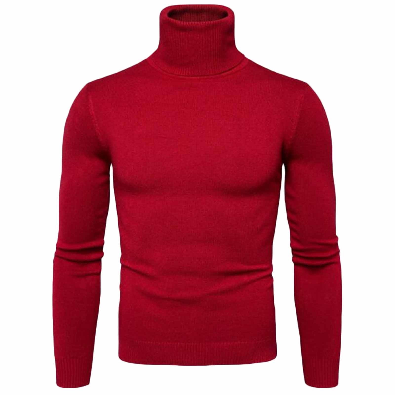 Click here for Egnmcr Mens Pullover Turtleneck Sweaters Casual So... prices