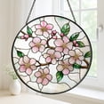 Cherry Blossom Glass Style Suncatcher – Spring Window Art - Walmart.com