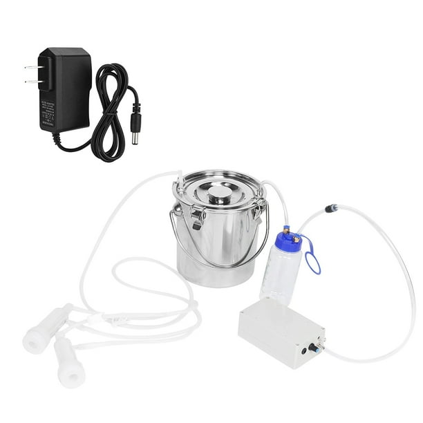 L Milking Machine,5L Stainless Steel Plugging Milking Kit Milking ...