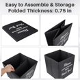Large Shoe Cover Box Black, Real Estate Agent Supplies, Disposable Shoe ...