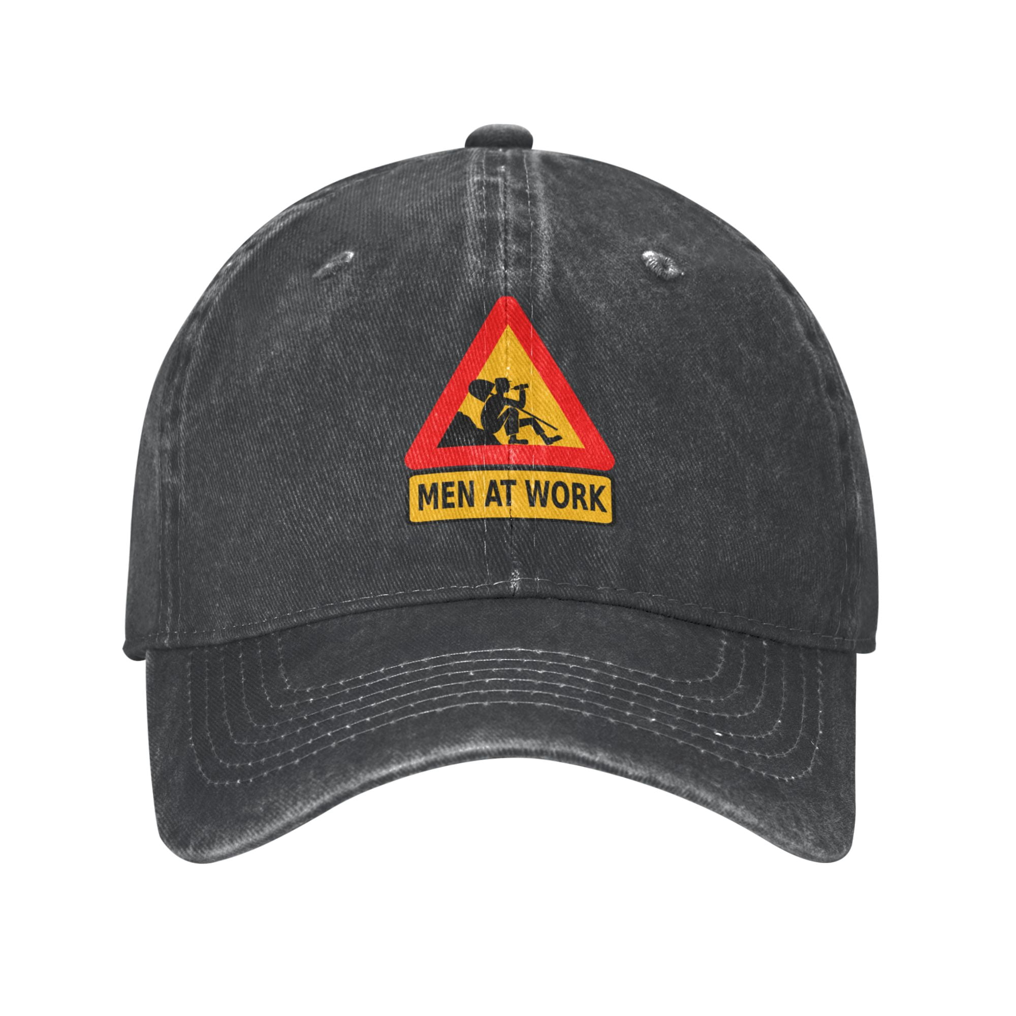 DouZhe Adjustable Washed Cotton Baseball Cap - Funny Humor Warning ...