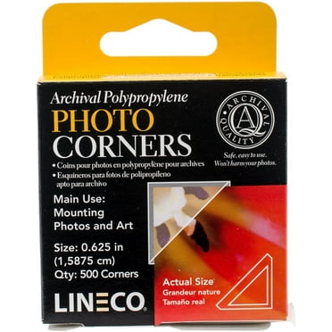 Canson Transparent Self-Adhesive Photo Corners, Easy to Use, 500 Count ...