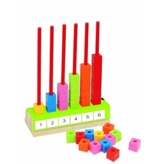 Abacus (90 Cubes and 12 Activity Cards) - Walmart.com