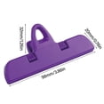 CIYISON Set of 10 Sturdy Snacks Bag Clip Portable for Long Time Use ...