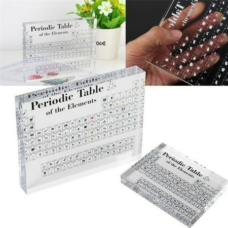 85 Digits Periodic Table Collector'S Edition Crystal Chemical Periodic ...