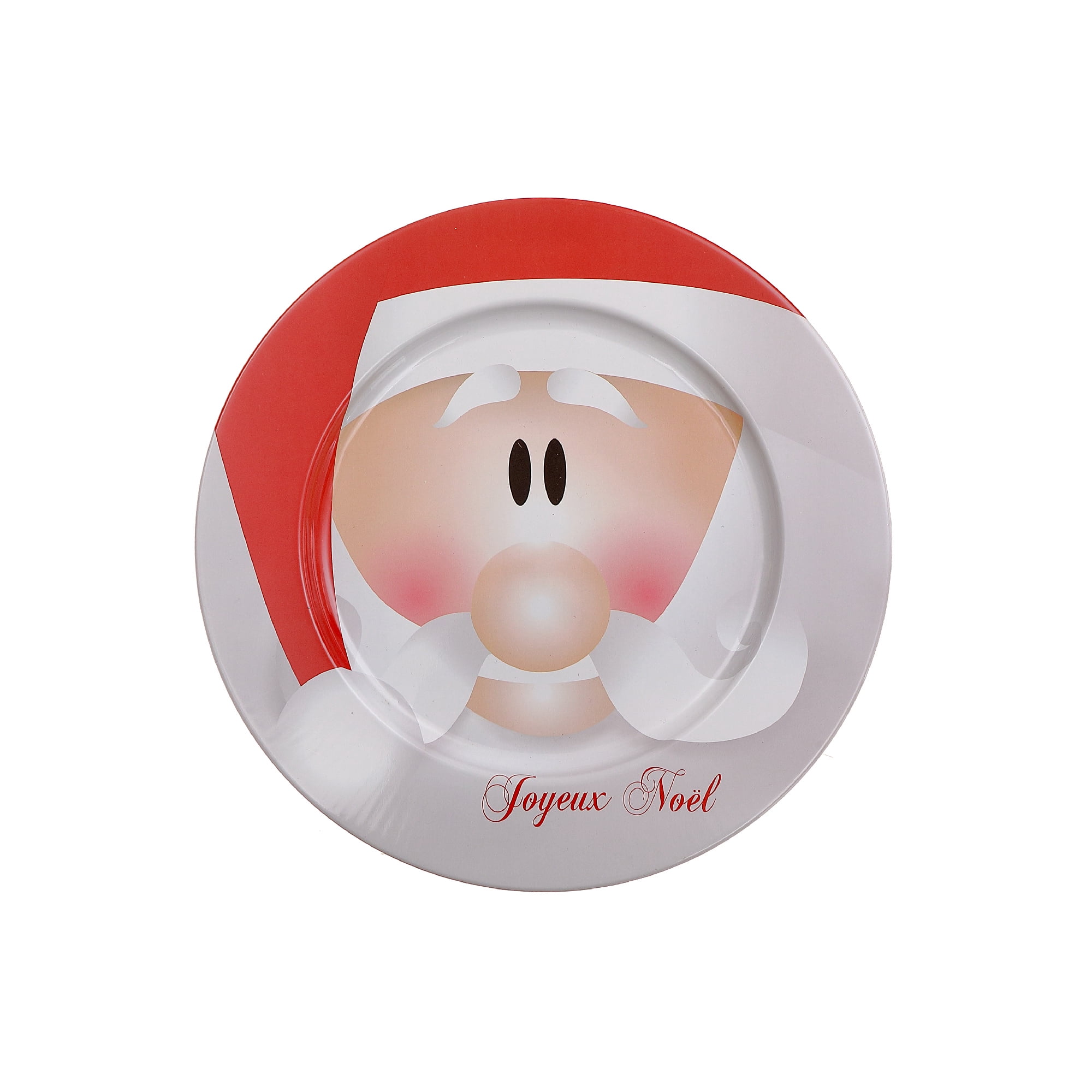 Click here for Ih Casadécor Printed Metal Charger Plate (Santa -... prices