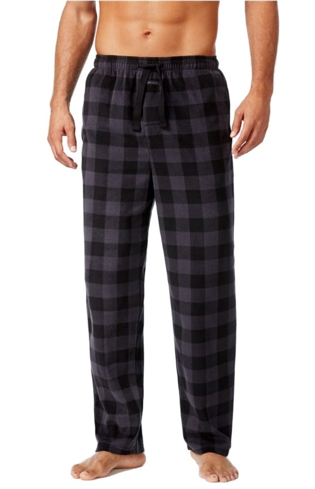 Perry Ellis NEW Gray Mens Size Large L Lounge Pants Plaid Sleepwear ...