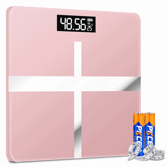 Smart Scale, Precision Digital Body Bathroom Scale with Step-On ...