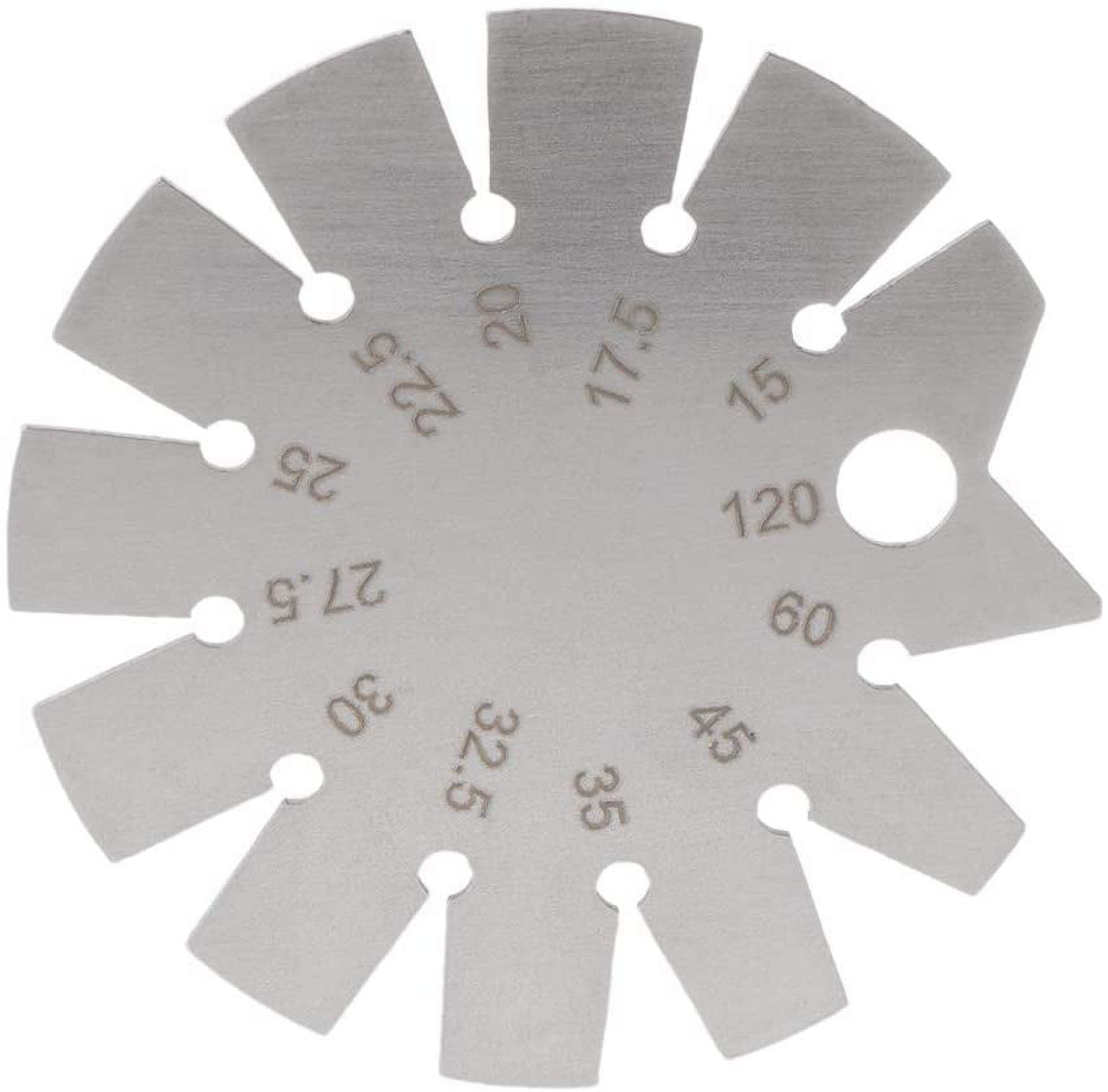 Herramientas de calibre Laklulu de 15 a -120 ° para medidores de bisel ...