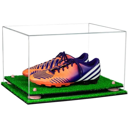 Better Display Cases Clear Acrylic Large Shoe Pair Display Case for ...