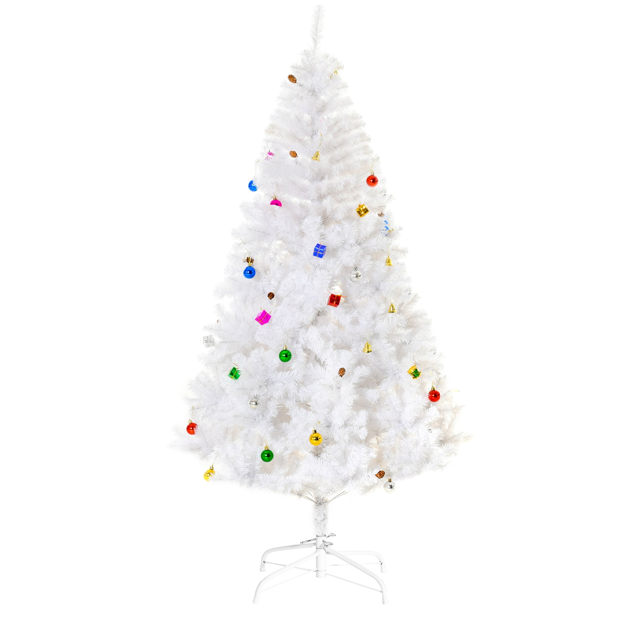 Click here for Homcom 6ft Artificial Christmas Tree Home Xmas Hol... prices