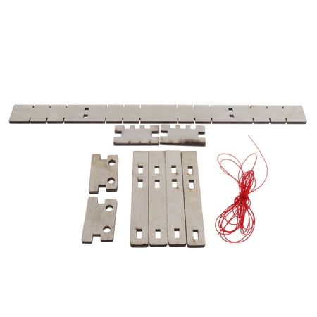 Children Scientific Experiment DIY Assembly Cable Stayed Bridge Model ...