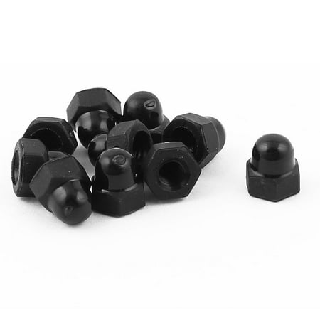 10pcs 3mm Plastic Bolt Nut Caps Inner Threaded Protection Cover Hex ...