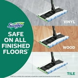 Swiffer Sweep + Mop Deluxe, Kit Includes 1 Device, 3 HD Wet Mopping ...