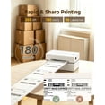 Shipping Label Printer with Stand, Wireless 4x6 Label Printer for Small ...