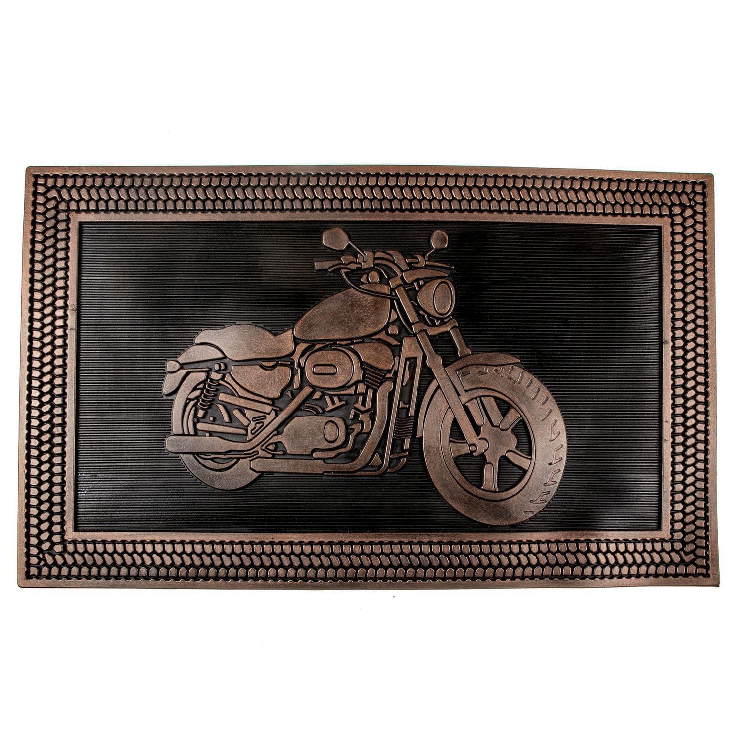 Click here for Ih Casadécor Harley Motorcycle Rubber Door Mat 18x... prices