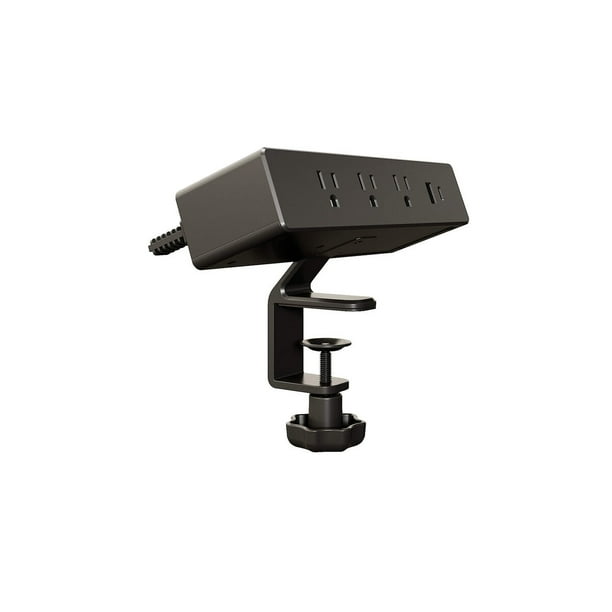 Vari Power Hub - Black Multiple Outlet Power Charging Station with Desk ...