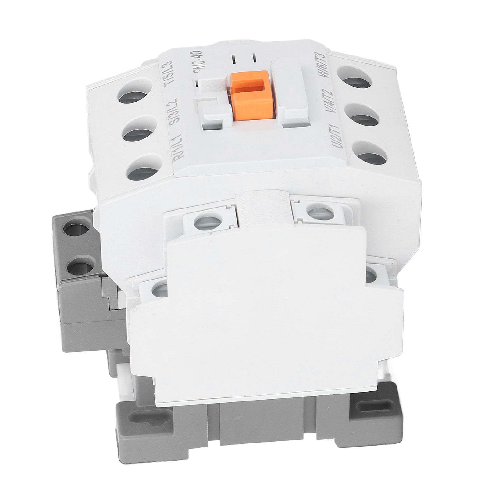 Contactor de CA para riel DIN, contactor de CA 2NO+2NC Contactor de CA ...