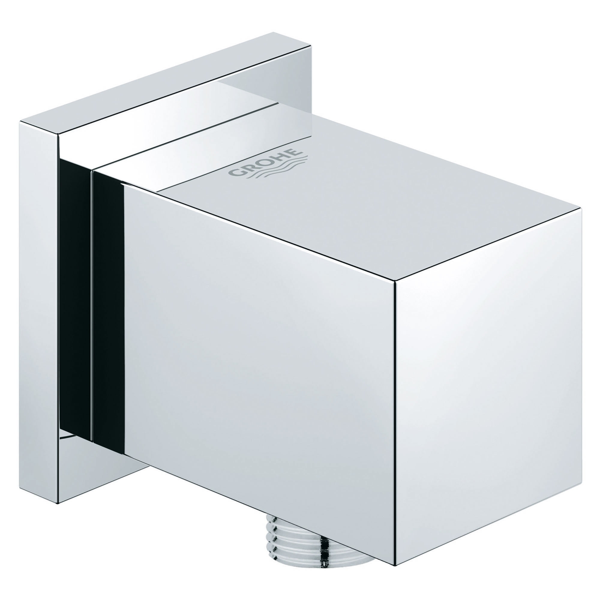 Grohe 26 634 Euphoria Cube Single Wall Supply Elbow - Chrome - Walmart.com